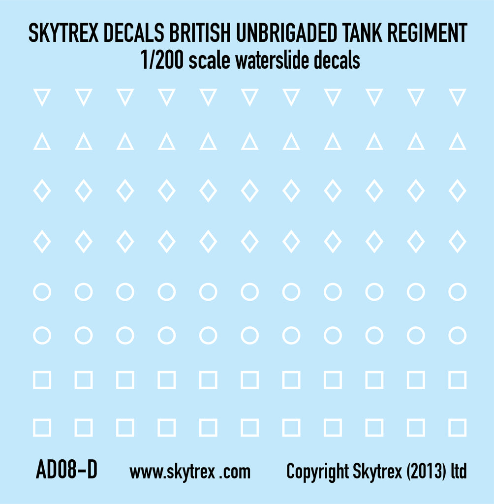 British Tank Markings Bundle – Skytrex